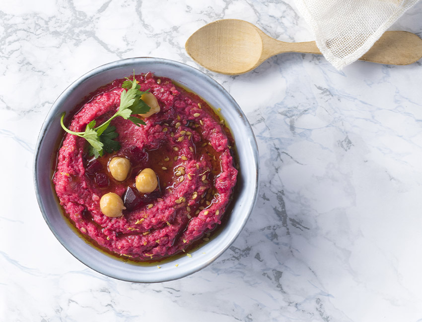 Houmous de betteraves - Jean Nicolas